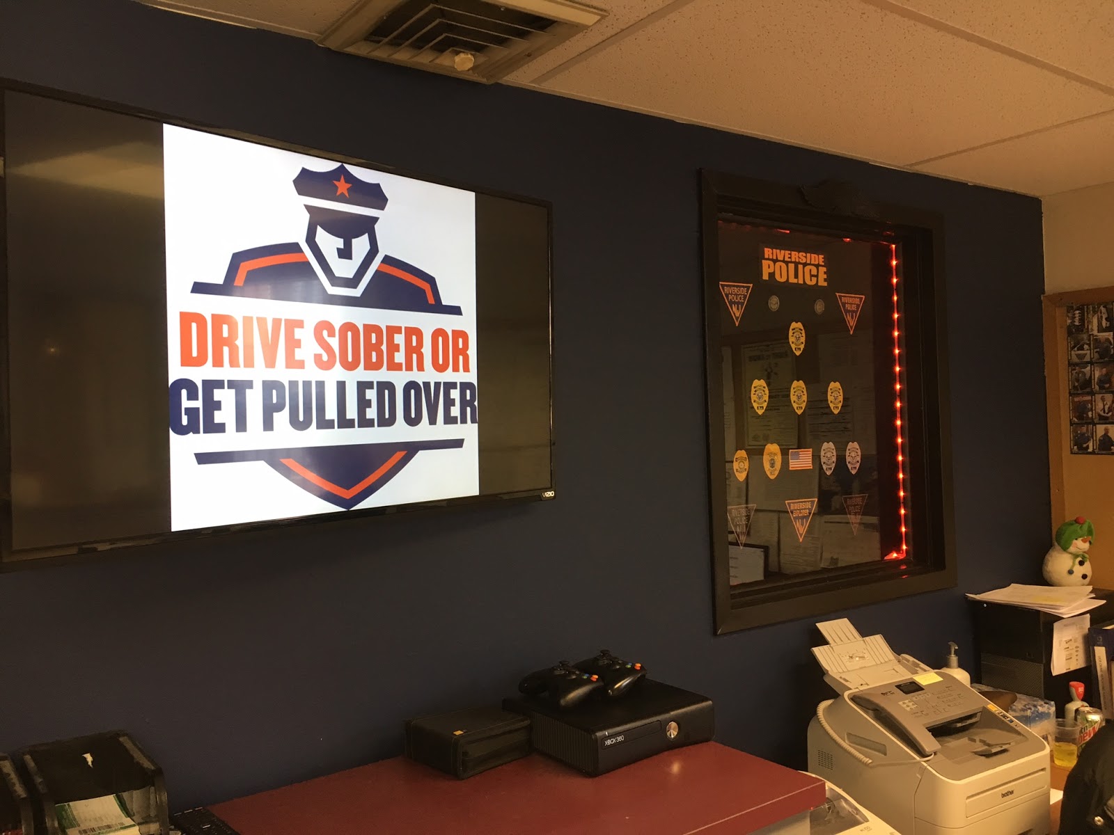 Riverside Police Lobby Updated for Younger Guests