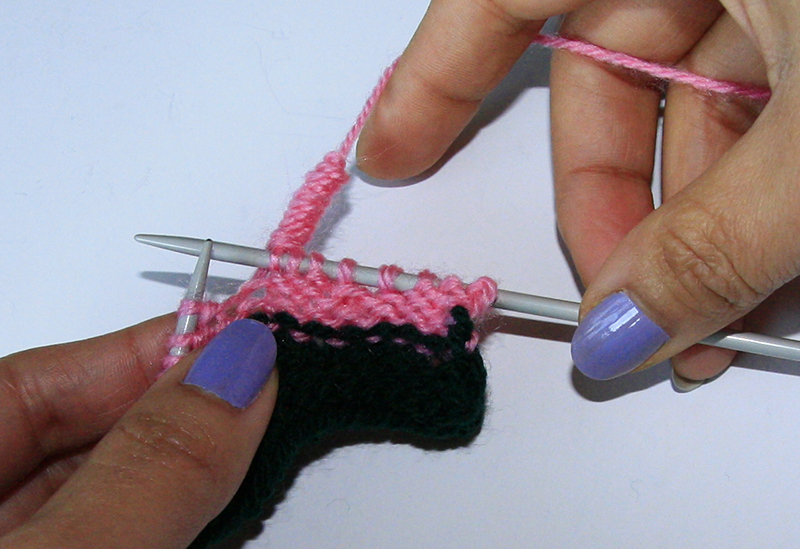 Tina's handicraft : Spring Stitch - Knitting Pattern