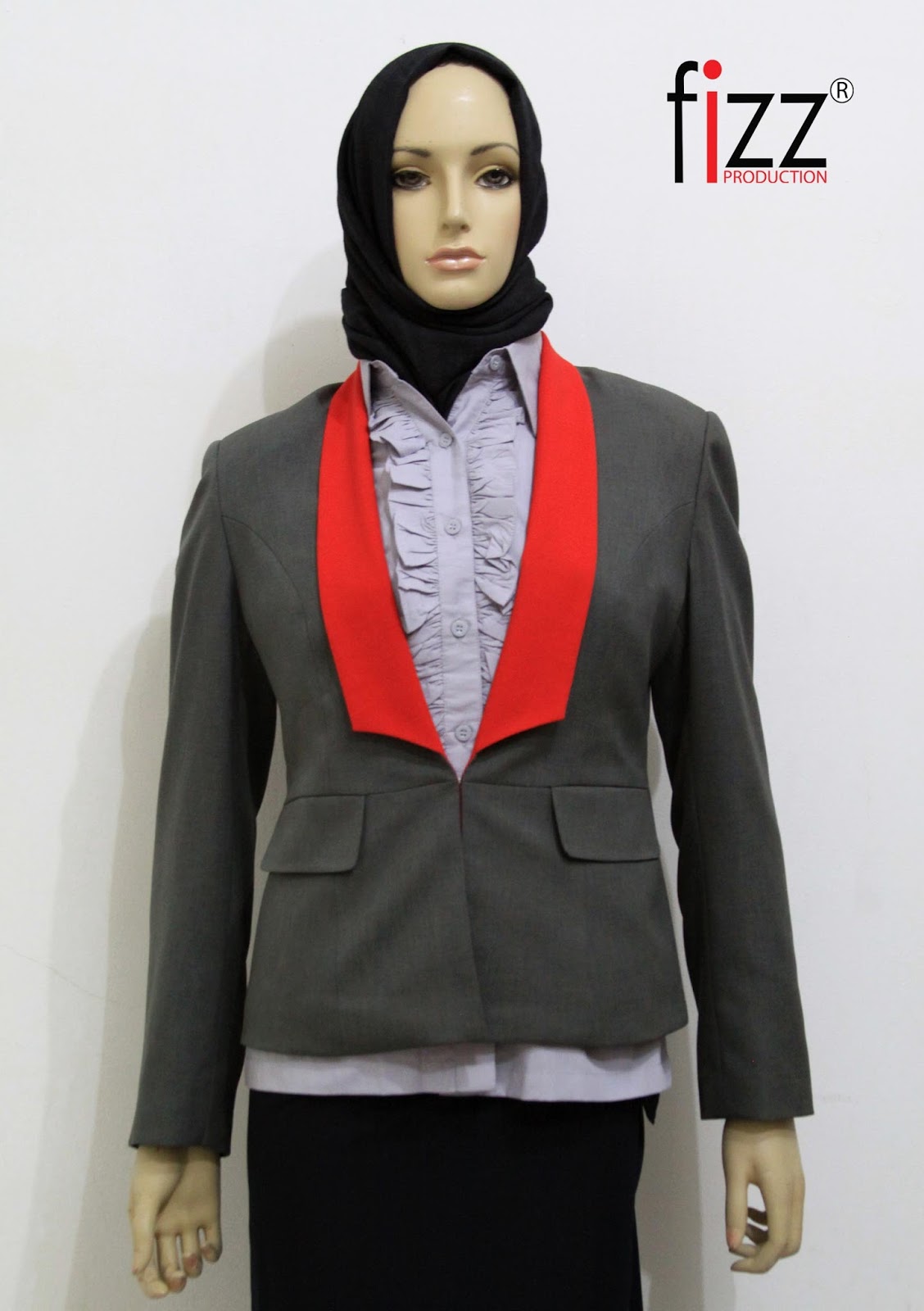 Jual Seragam Kerja Kantoran,Baju Kerja Kantor Jilbab, Jasa Pembuatan ...