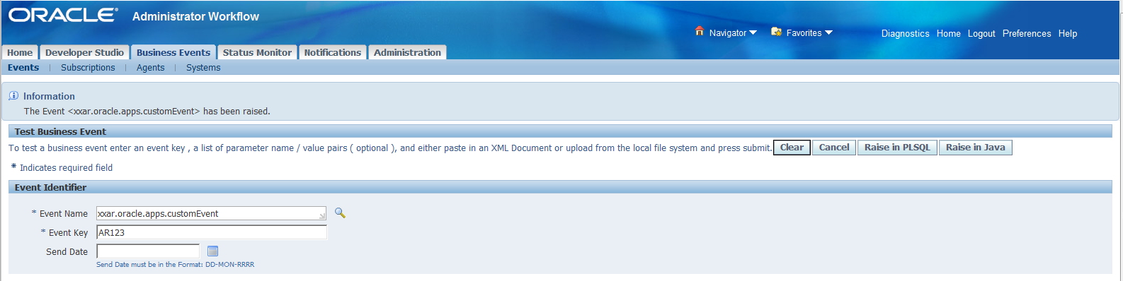 Learning Soa Events In Oracle E Business Suite