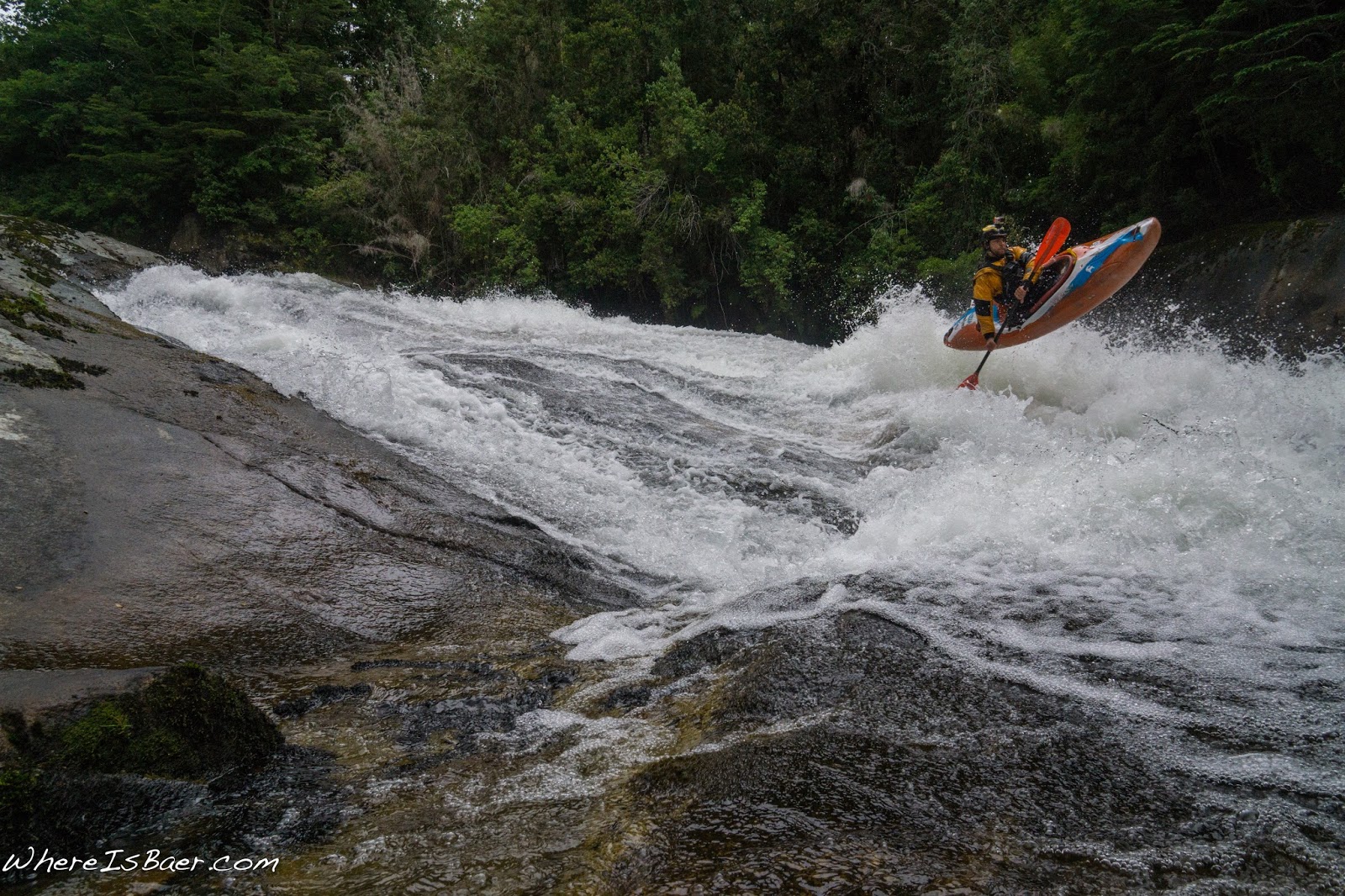 Where Is Baer ? : Southeast Steep Creeking in Chile... Rio Nevado!