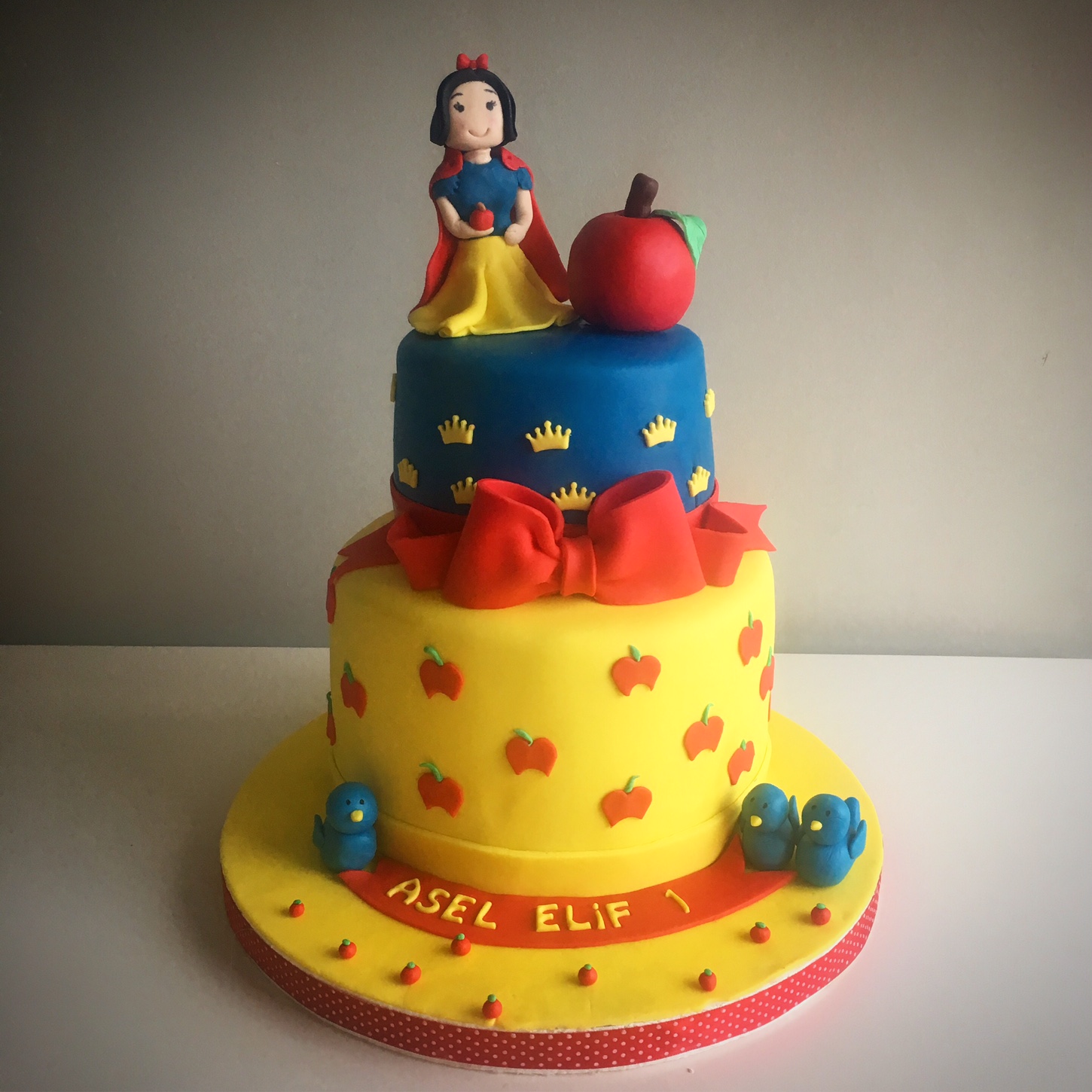 Niluferscakeshop: PAMUK PRENSES PASTA(SNOW PRİNCESS CAKE)