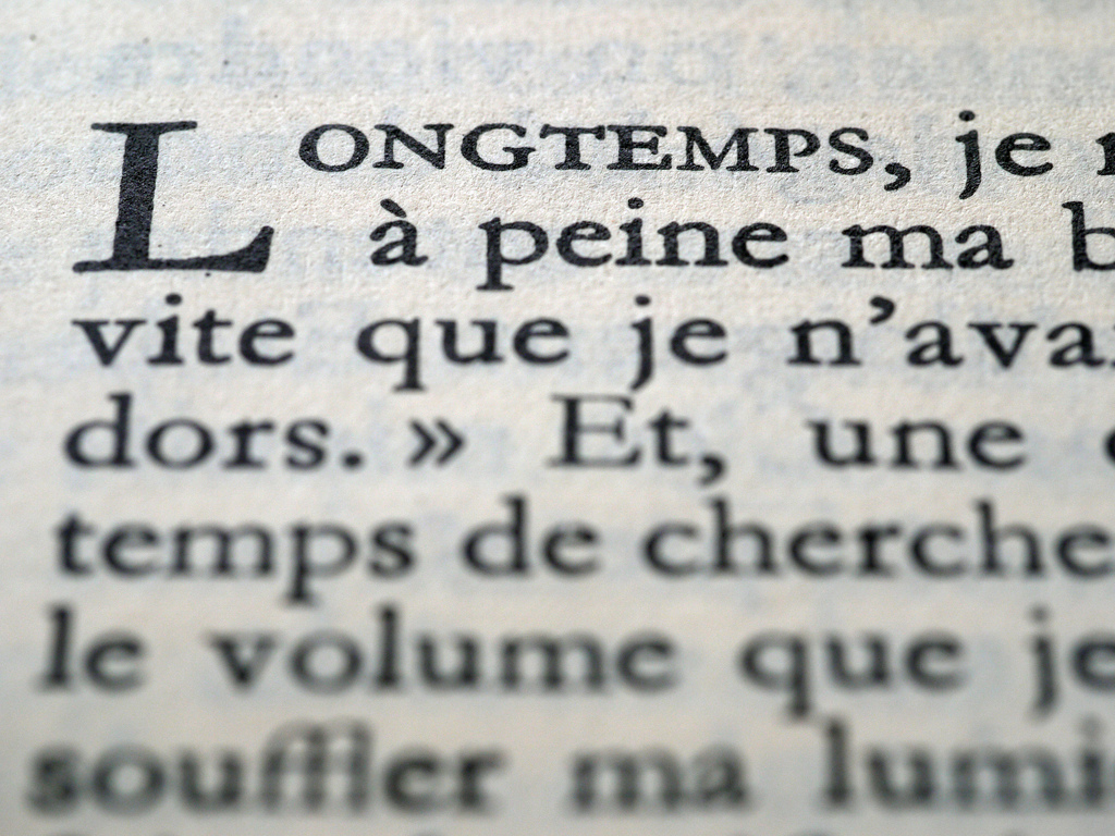 nos consolations: Toute première phrase