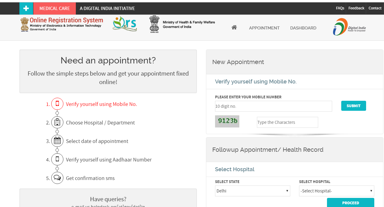 OPD Online Registration System - IRCTC NEWS I INDIAN RAILWAY NEWS