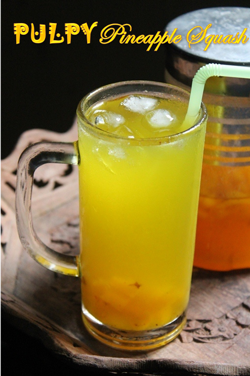 Pulpy Pineapple Squash Recipe