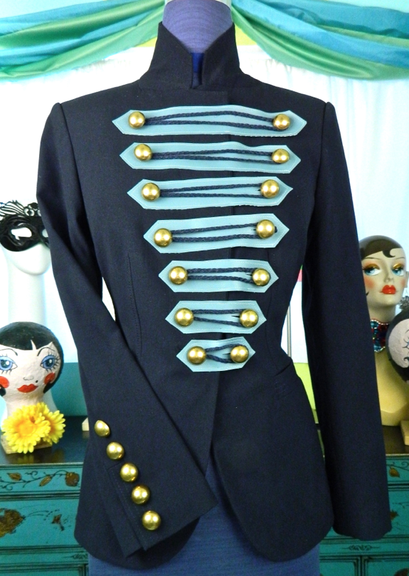 Mark Montano: Military Jacket DIY.......Sew easy!
