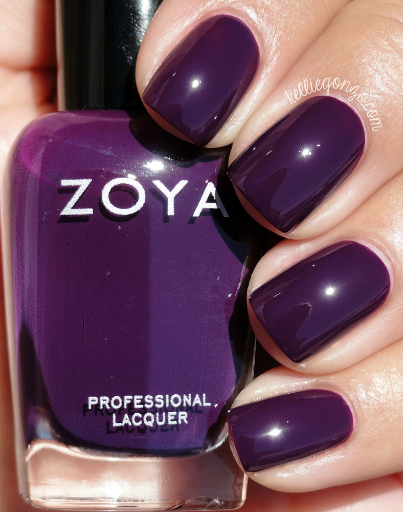 KellieGonzo: Zoya Fall 2015 Focus Collection Swatches & Review