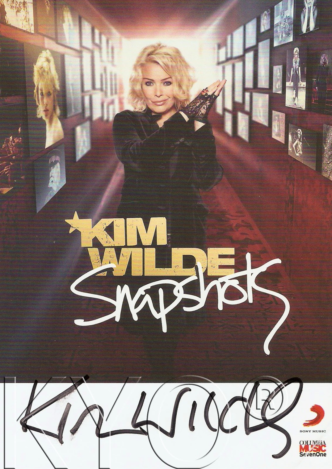 Chris Autographs: Kim Wilde