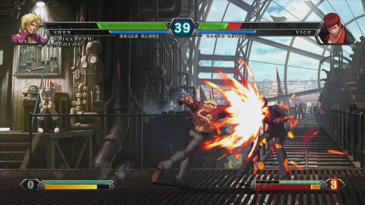 Nuevos Escenarios de KOF XIII version Consola | KOFFUNERAL