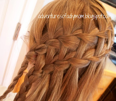 Mini Hair Series - Triple Braid - Adventures of a DIY Mom