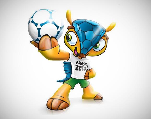 TERRA BRASILIS: Fifa registra tatu-bola como mascote oficial da Copa