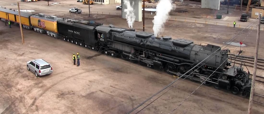 Just A Car Guy: the 4014 is back on the main line, and undergoing break ...