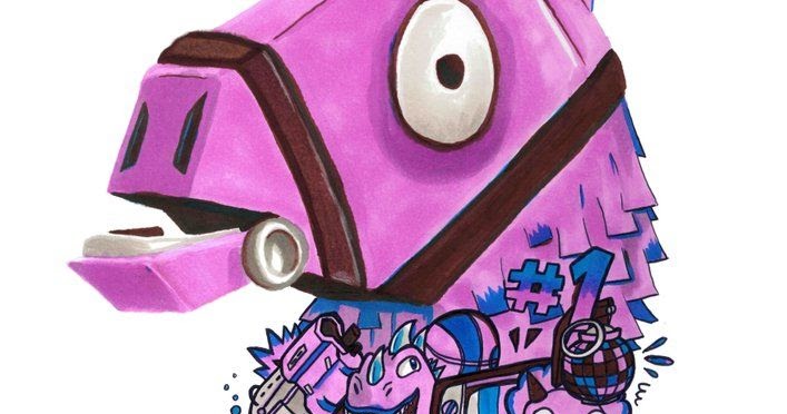 Wallpaper Fortnite Horse - mf120403