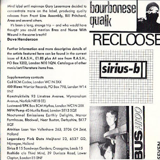 WET DREAMS: VARIOUS - THE ELEPHANT TABLE ALBUM (X TRACT - XX 001 ...