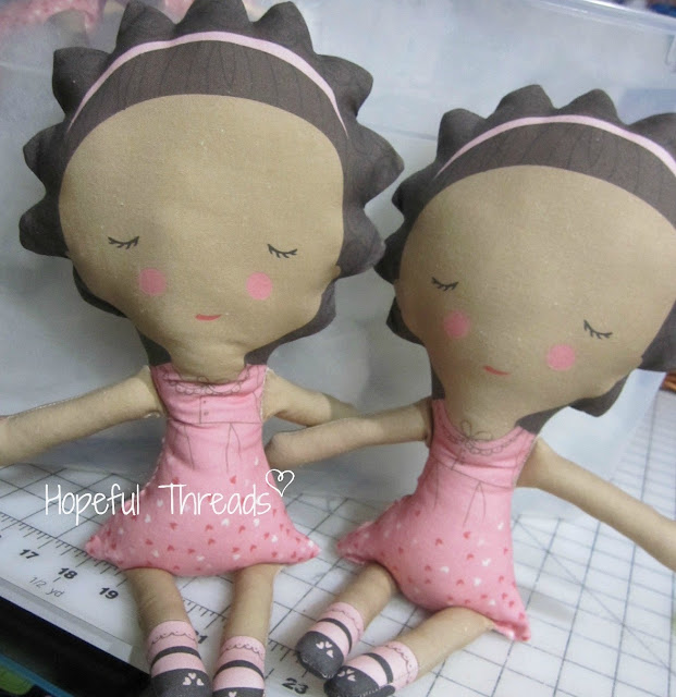 Hopeful Threads: FLUFF Project - Doll Panel Donations from Stacy Iest ...