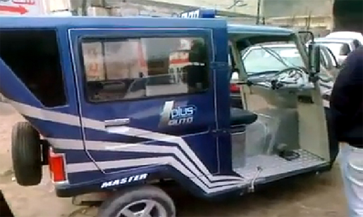 ProPak News: Modified Rickshaw for VIPs in Pakistan