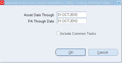 Oracle Applications: Asset Capitalization in Oracle Projects Module