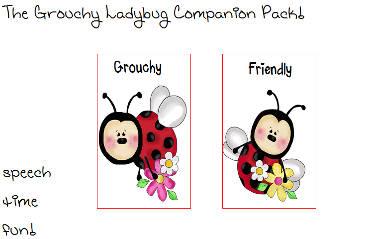 Reading Comprehension Stories: The Grouchy Ladybug Companion Pack!