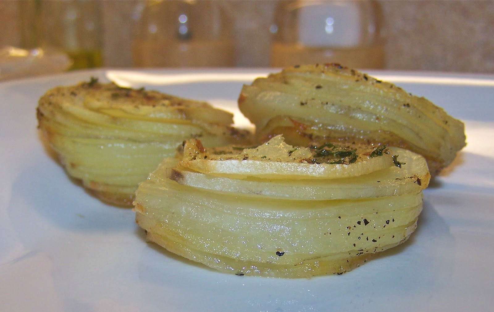 Little Mommy, Big Appetite: Roasted Potato Stacks