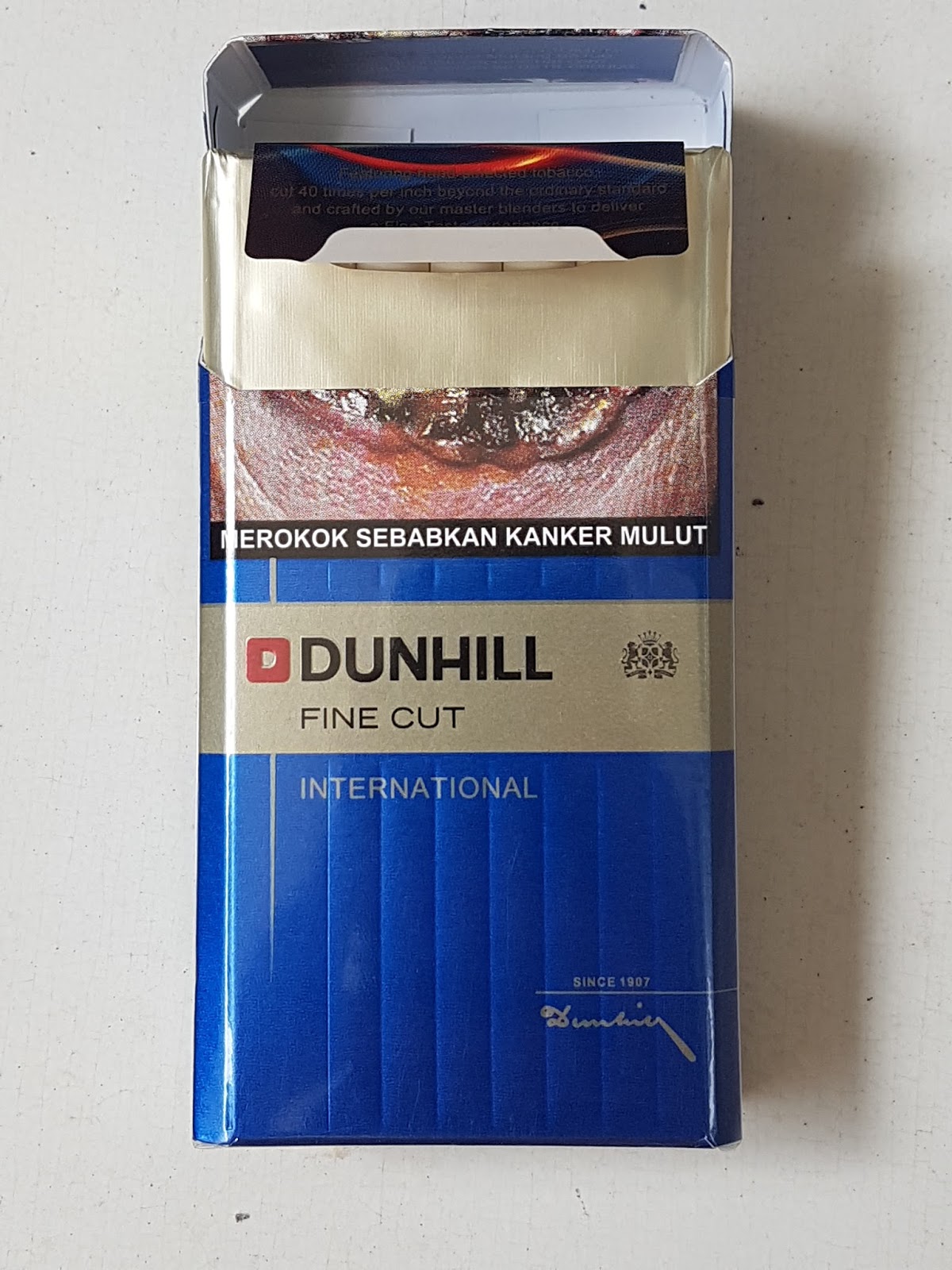Dunhill Fine Cut International Biru, SPM Lights dengan Keunggulan 40 Cuts