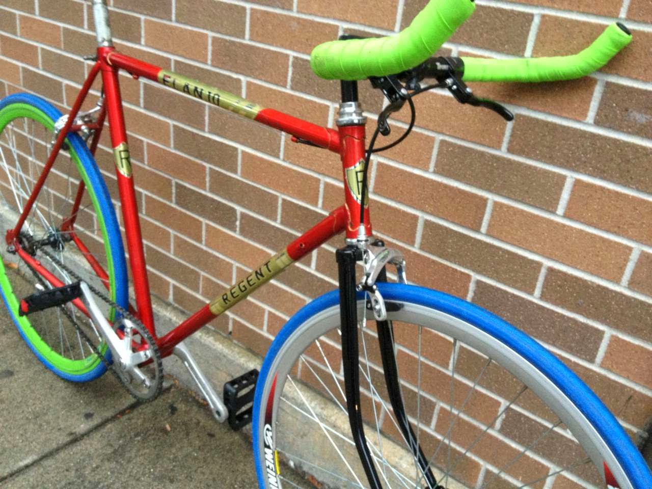 Bike Boom refurbished bikes: Regent Elan 10 road bike single speed ...