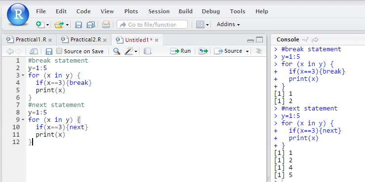 DataScience With Python/R/SAS: Basic R Programming | Control Flow ...