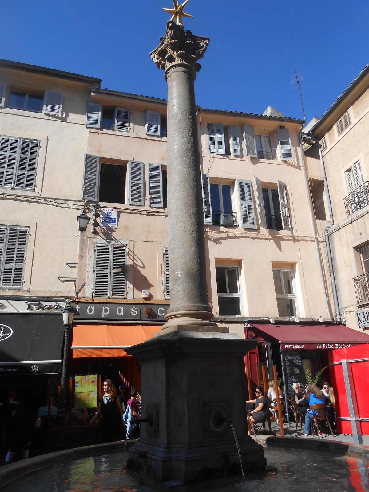Once upon a time in history: The fountains of Aix en Provence