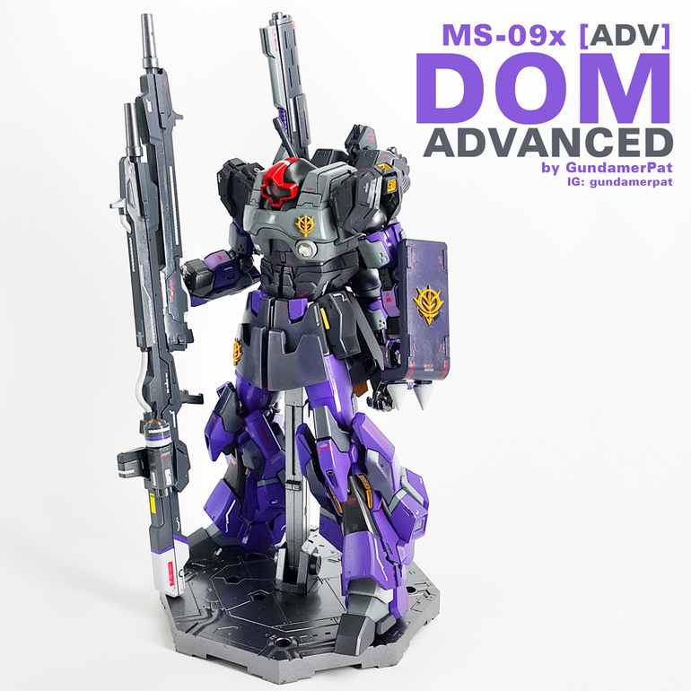 GUNDAM GUY: MS-09x Dom Advanced - Customized Build
