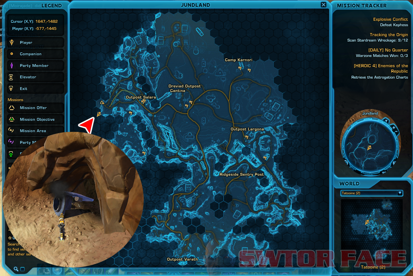 Gaming Face: 'Tracking The Origins' Mission Guide, With all Maps