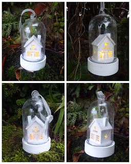 Sparkling Magpie : M&S Mini Light Up House Decoration