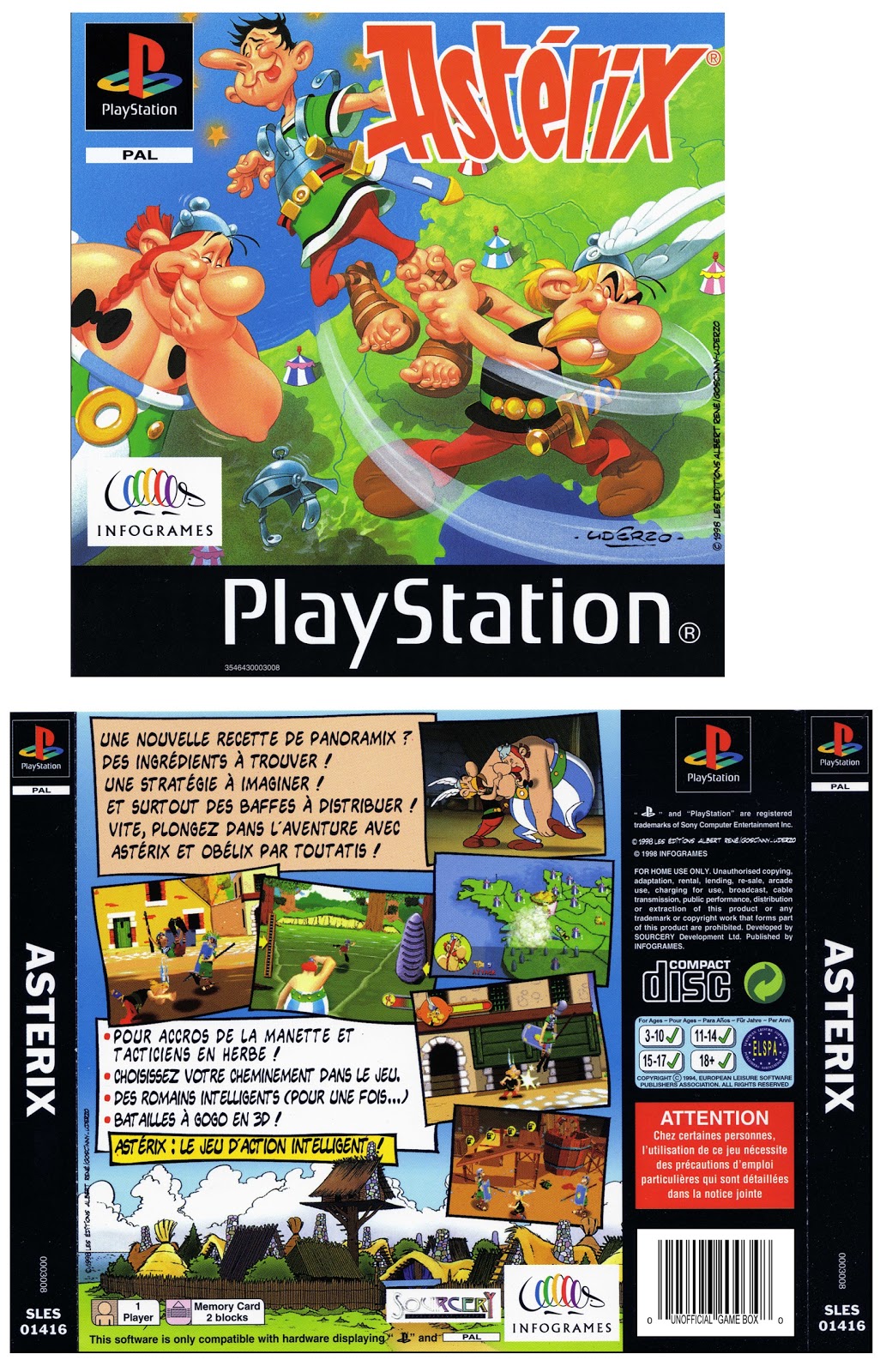 Gamer Labels: Asterix