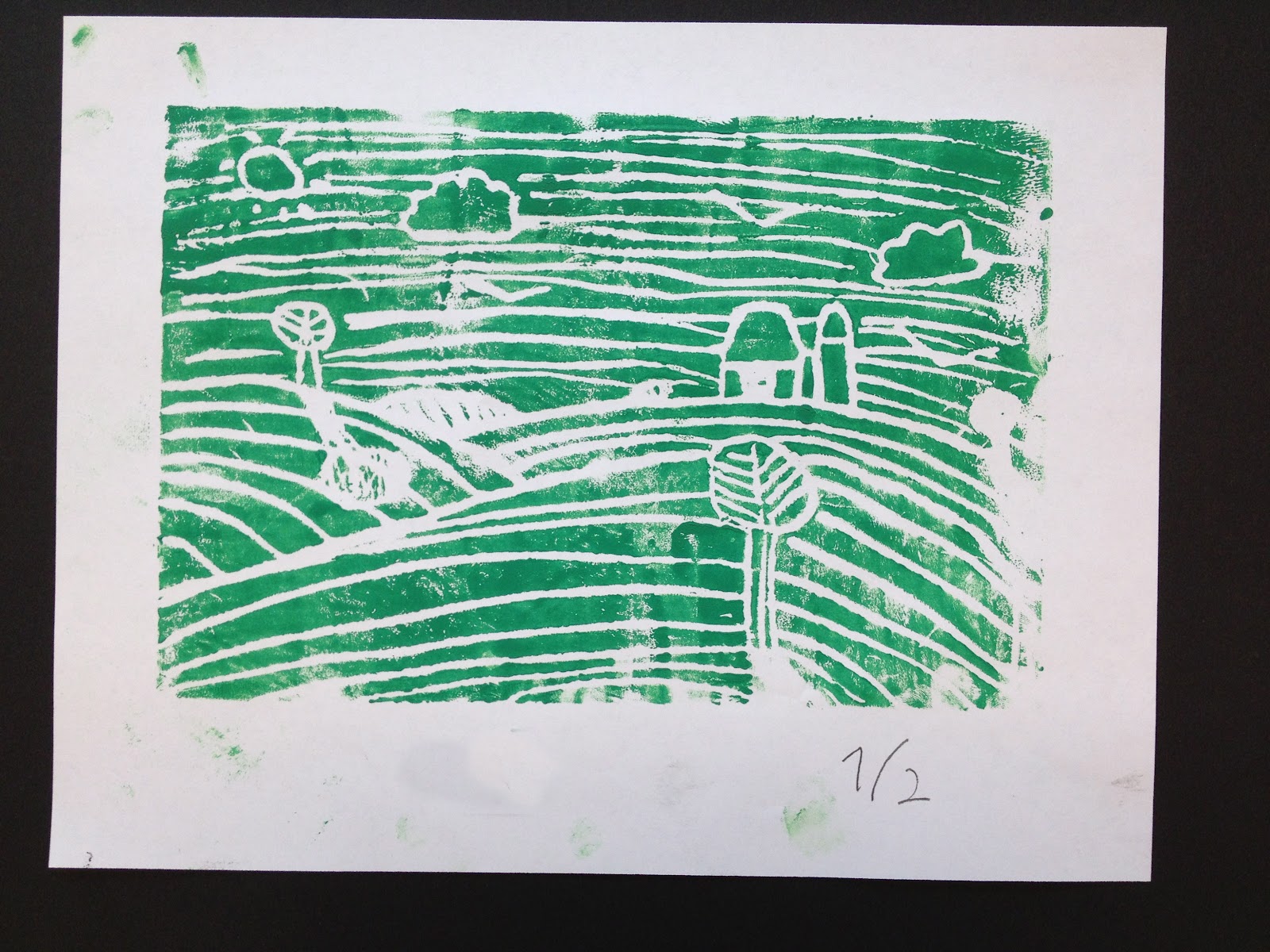 Voilà Art Room: Relief Prints