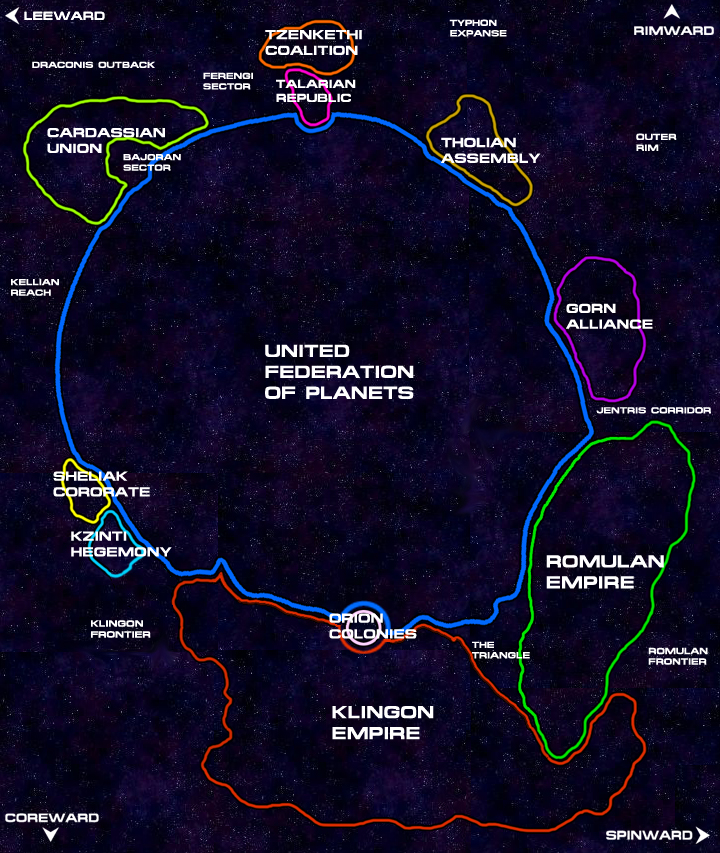 Zenith Comics Presents...: Ultimate Star Trek: Map of the Quadrant