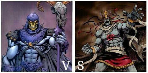 LANCE DE NERD: Esqueleto vs Mumm Ra
