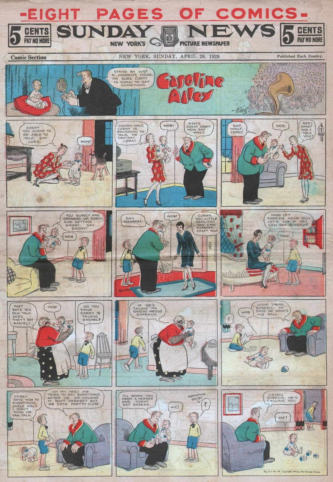 Timely-Atlas-Comics: OT : Tales from the New York Daily News Sunday ...