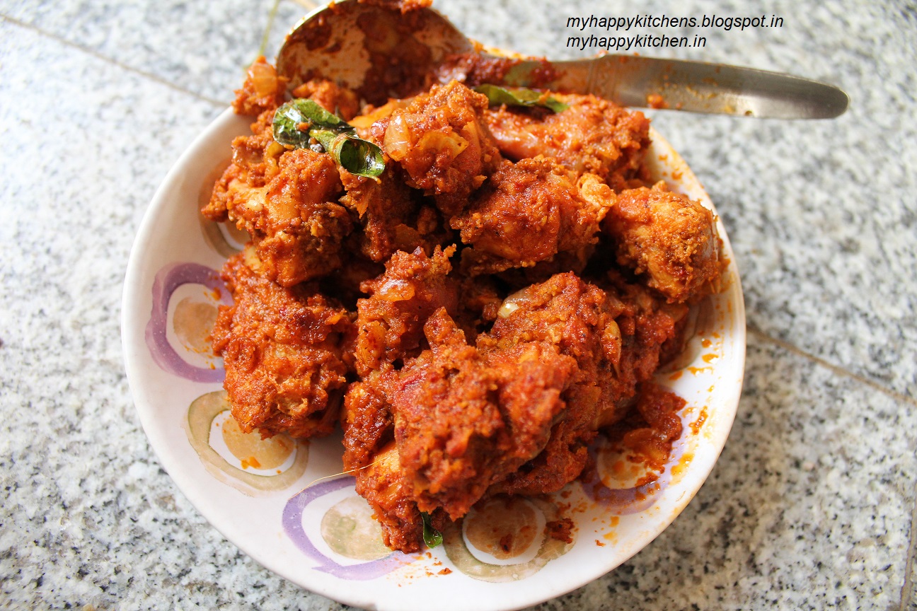 MANGALOREAN KORI CHUKKA / CHICKEN CHUKKA