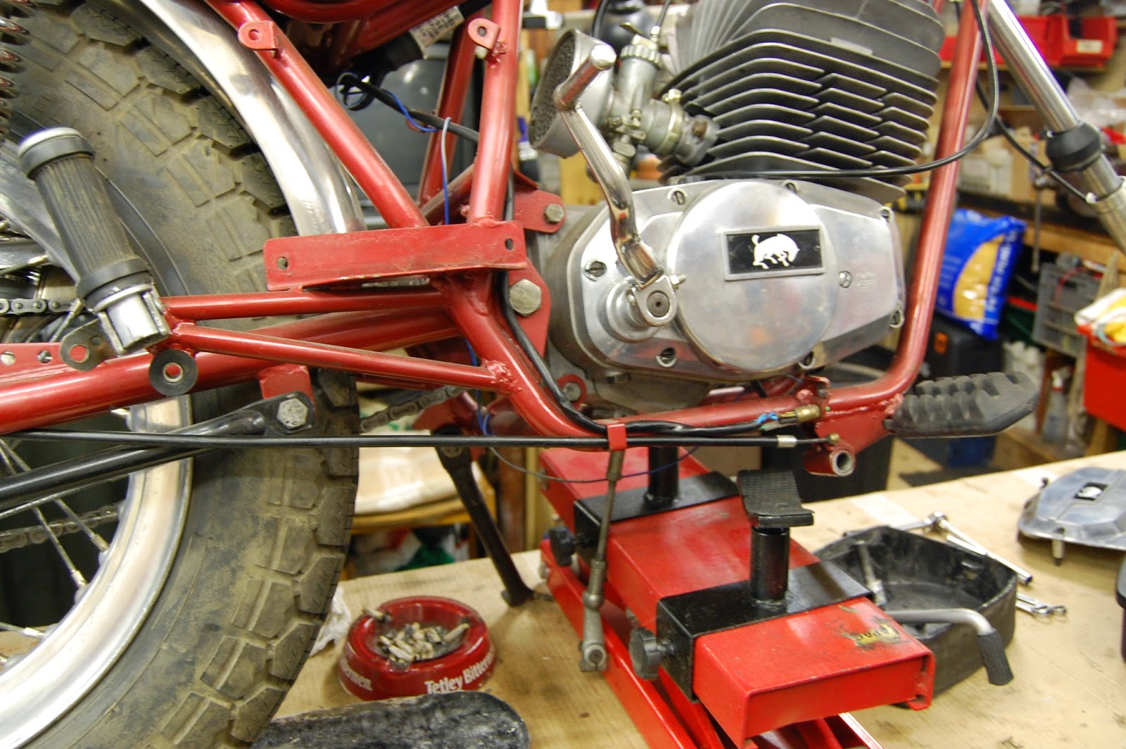 The ministry of Restoration.: 1974 Fantic Chopper 125cc