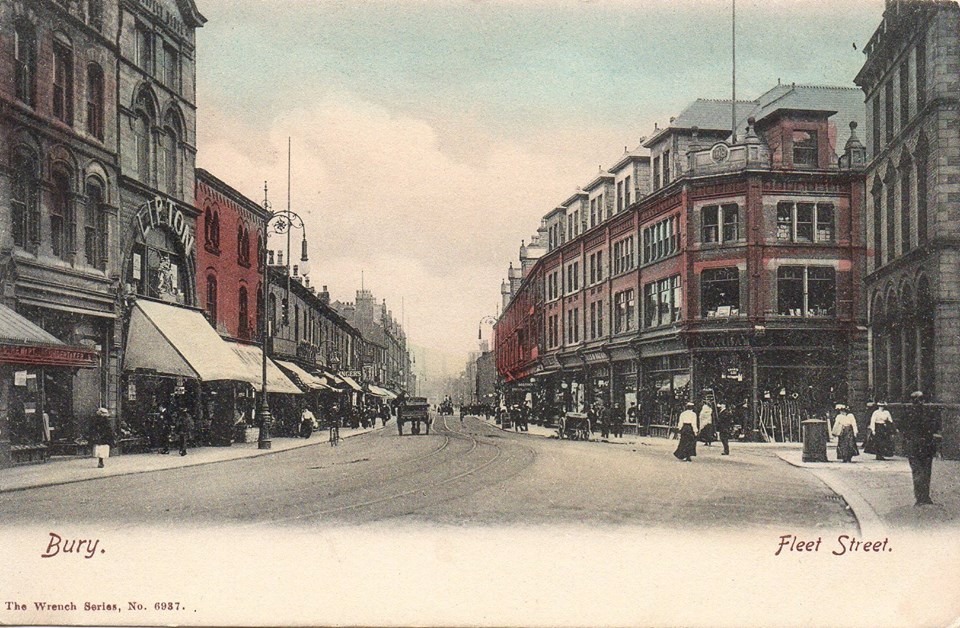 Pat Papertown 2: Bury (Lancashire): An Incredible Old Picture of The ...