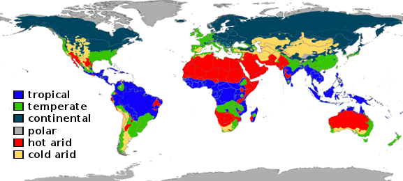 World Climates. Climate of Spain