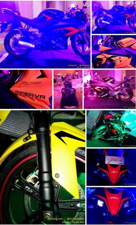 Gambar Minerva RX-150 2014 Lengkap + Detail | Spek Motor