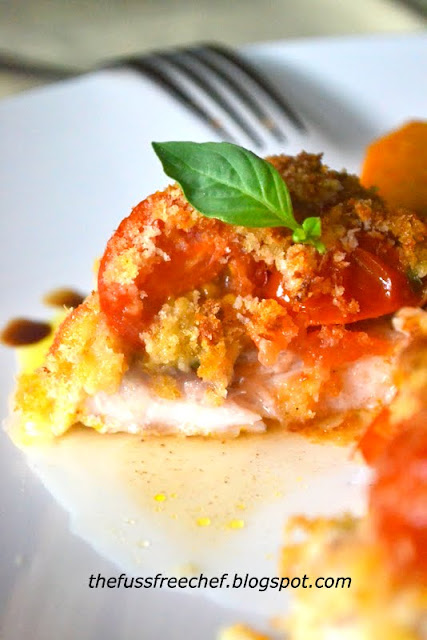 the FUSS FREE chef: Easy Western : Post #2 - Herb Crusted Fish Fillet ...