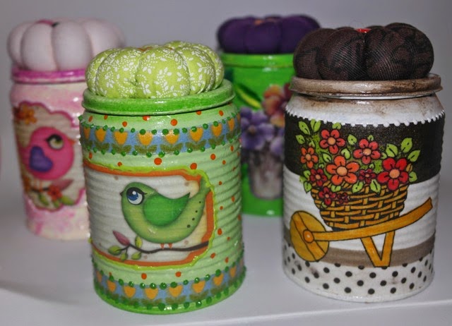 siartesanato: lata com reciclagem