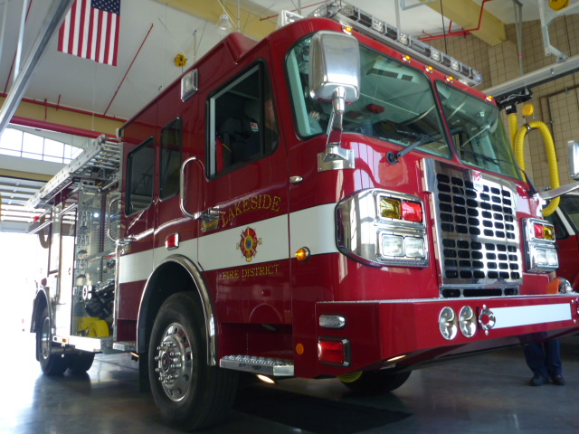 Lakeside Fire District: Lakeside Places New Apparatus In Service