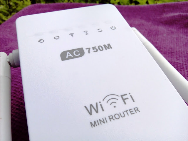 PIX LINK AC750M Simultaneous Dual Band Wireless Range Extender ...