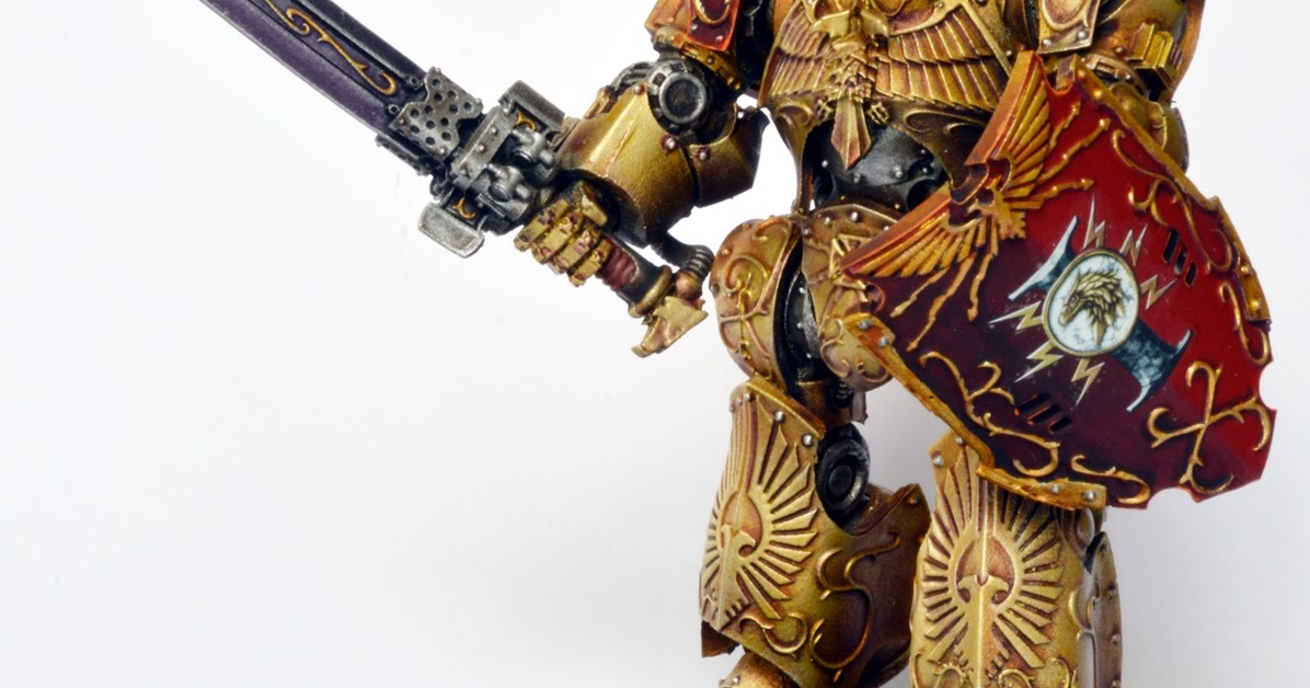 Showcase: Legio Custodes Contemptor Galatus Dreadnought - Tale of Painters