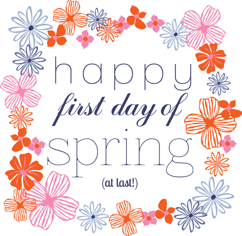 The Drawing Board: Happy Spring!