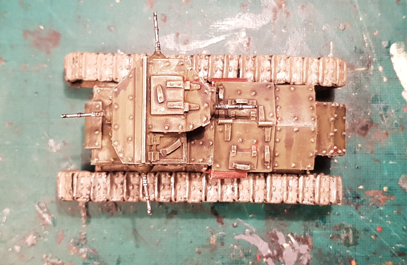 The Russet Coat Captain: 1st Corps Medium Mark A Whippet Tank