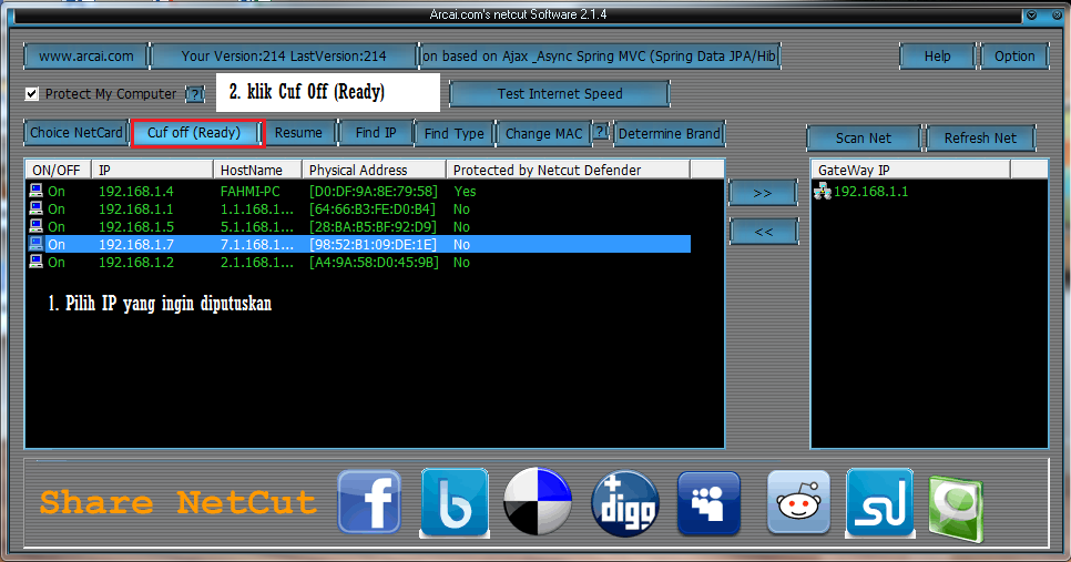 Download NetCut + Cara Menggunakannya - En Klik