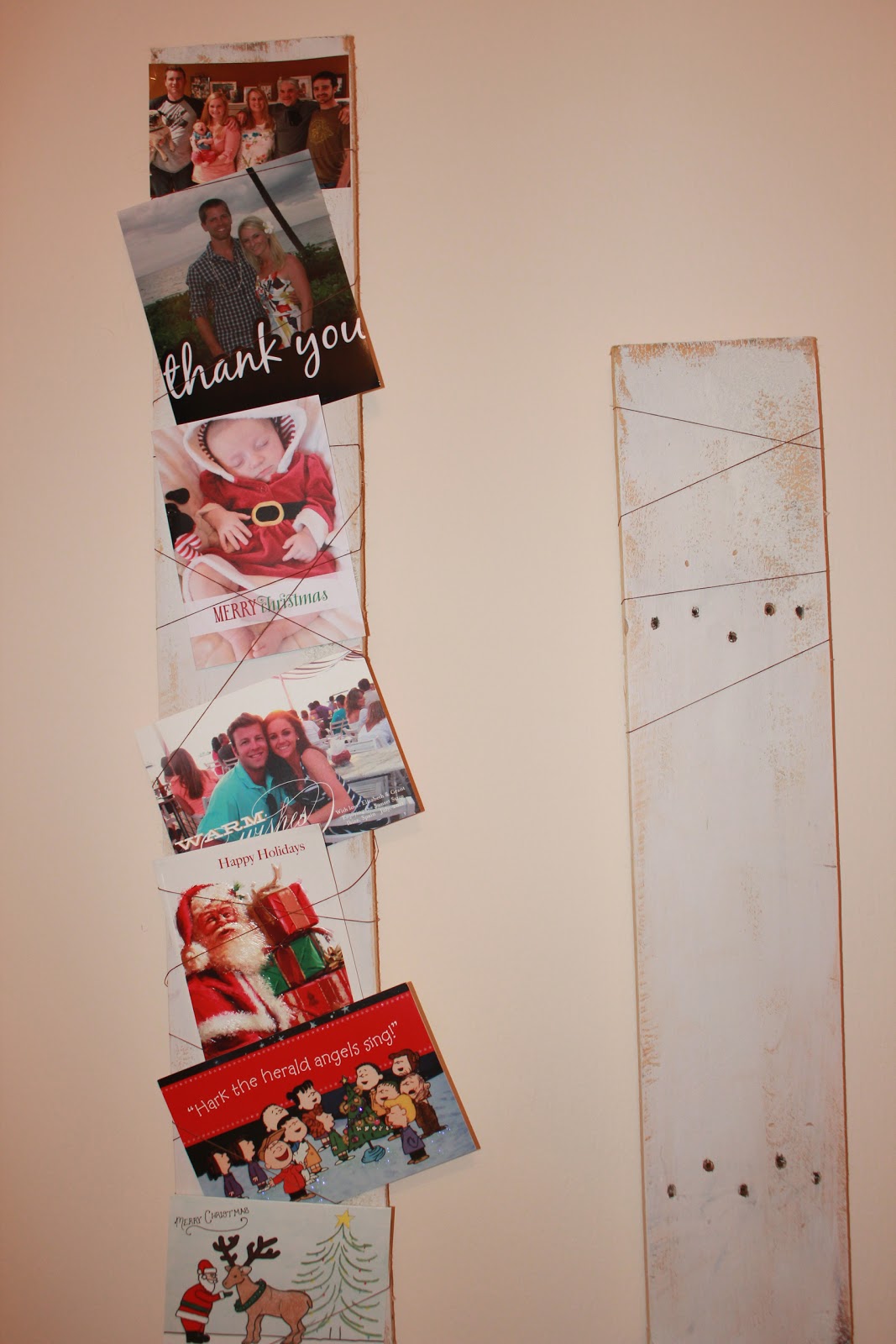 free bird jackie. : DIY: Christmas Card Hanger