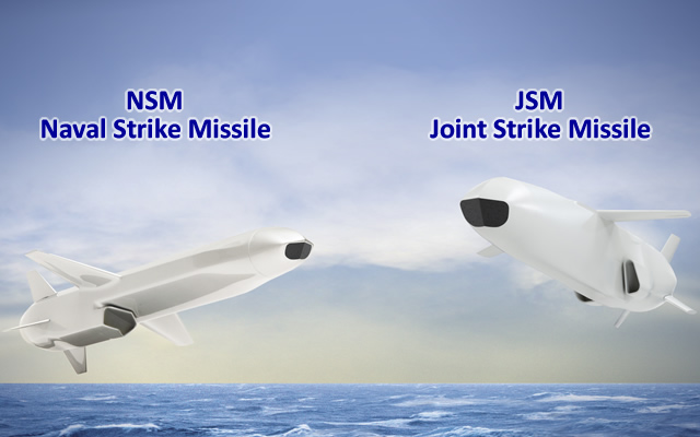 World Defence News: Kongsberg showcased its NSM and JSM anti-ship ...
